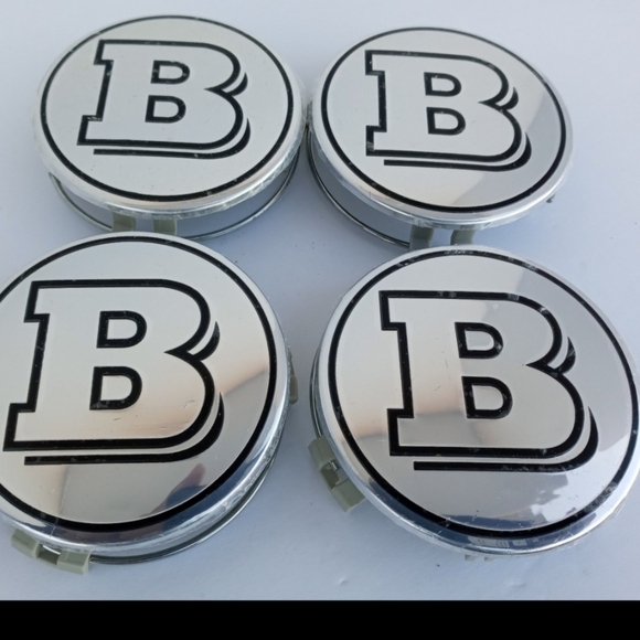 Other | 4 Mercedes Benz Brabus 75mm Wheel Rim Center Caps | Poshmark
